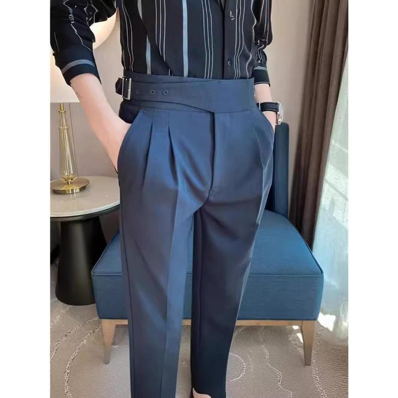 Seluar Slim Fit Lelaki, Gaya Gurkha Itali Naples, Berkualiti - TikTok ...