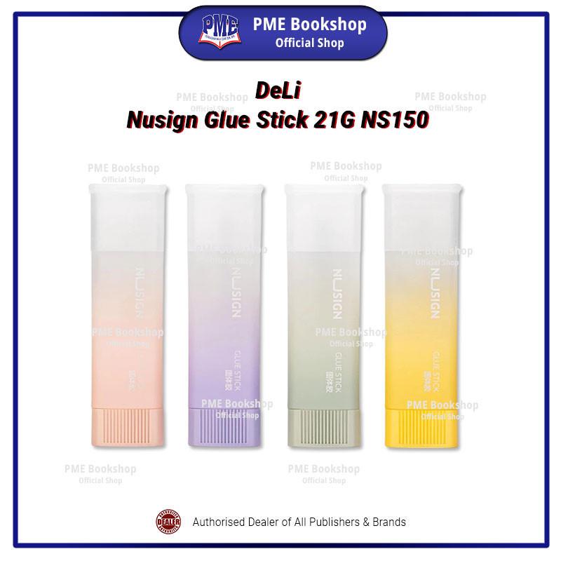 【PME Bookshop】 DeLi Nusign Glue Stick 21g NS150 – Clear ACR Adhesive ...