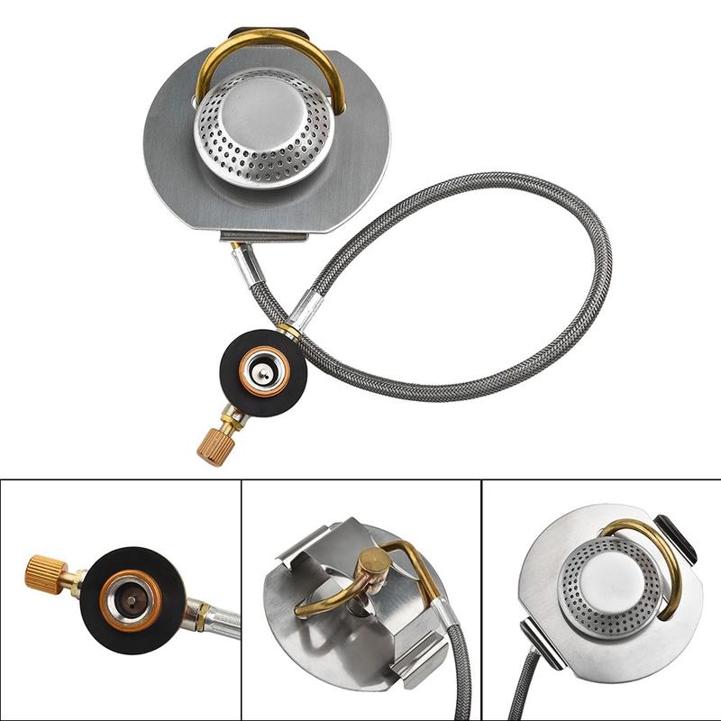 Windproof Camping Gas Stove Hiking Outdoor Cooking Stove Split - TikTok ...