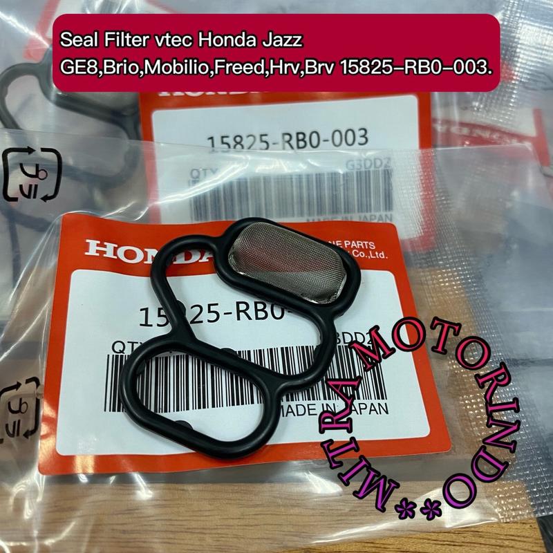 Seal Vtec Honda jazz Ge8,Brio,Mobilio,Freed,Brv,Hrv, 15825-RBO-003 ...