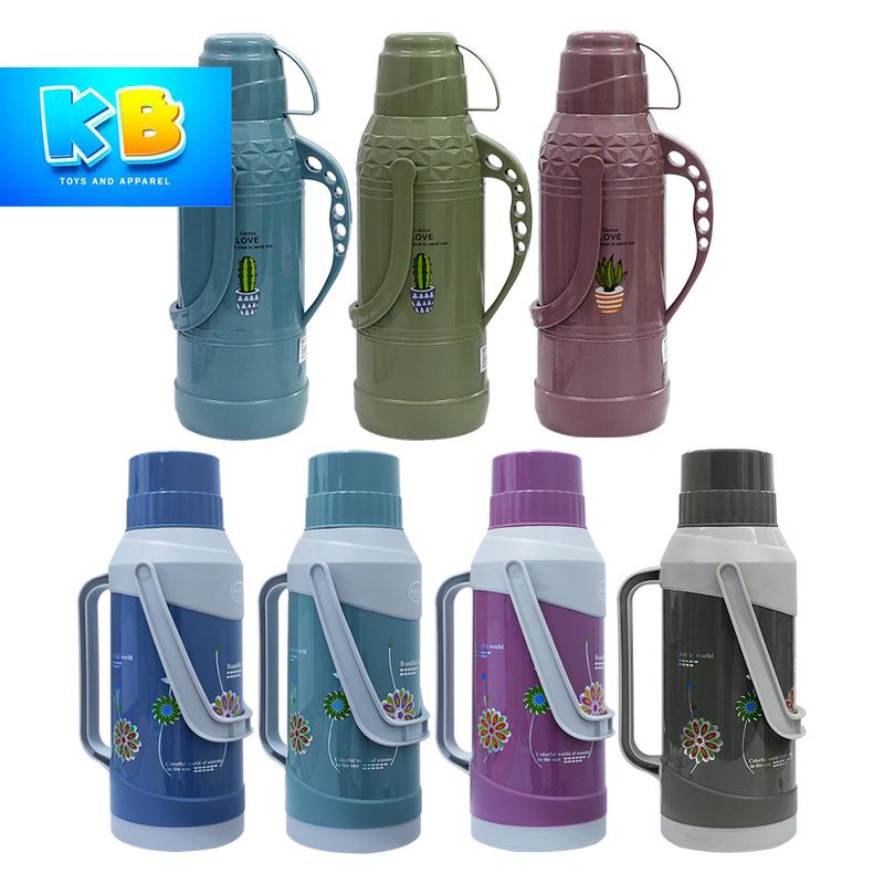 Home Thermos With Two Handle Beautiful life 2L Thermos Colorful ...