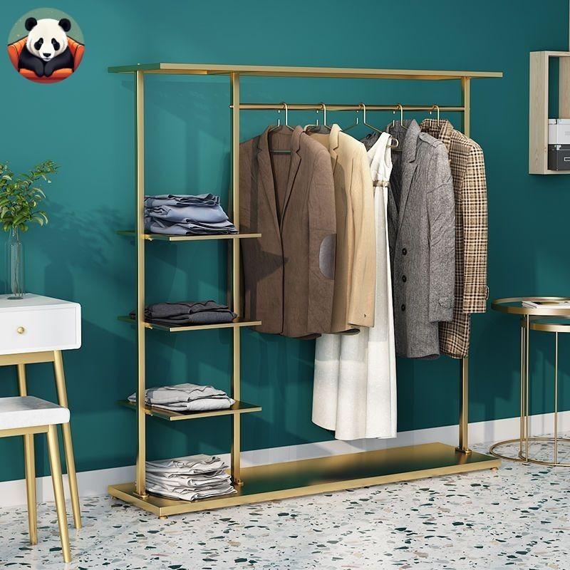 【SG Sales】Sturdy Iron Clothes Rack, Laundry Hanger, Closet Wardrobe ...