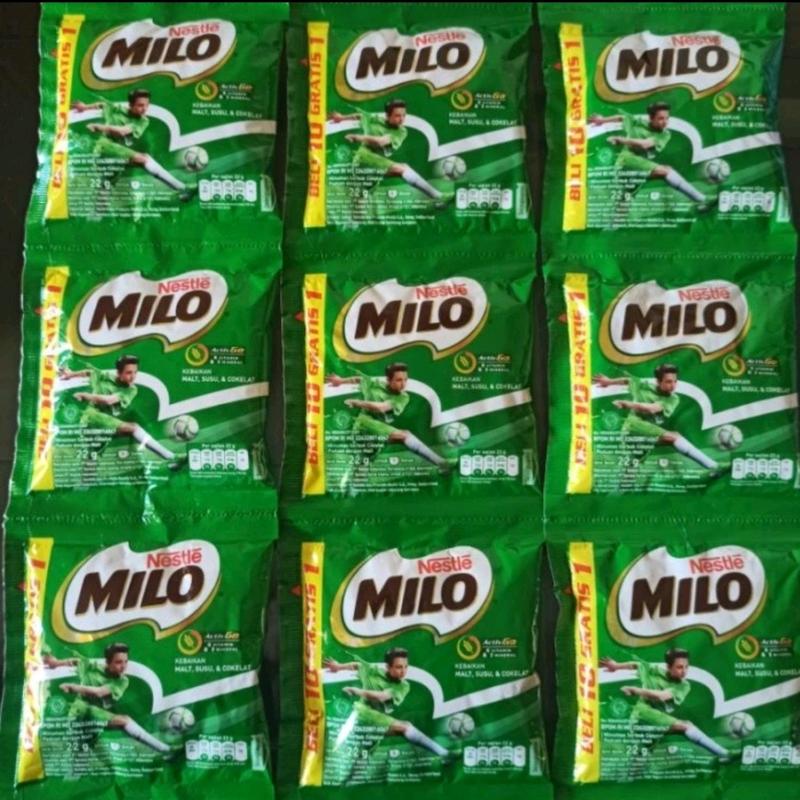 Milo sachet active go 22gr 1 renceng Susu Bubuk - Shop | Tokopedia