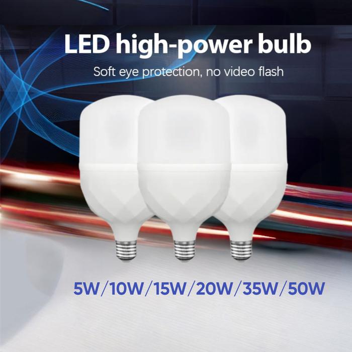 Promo LAMPU BOHLAM LED T BULB HEMAT ENERGI / BOHLAM LED JUMBO FITTING ...