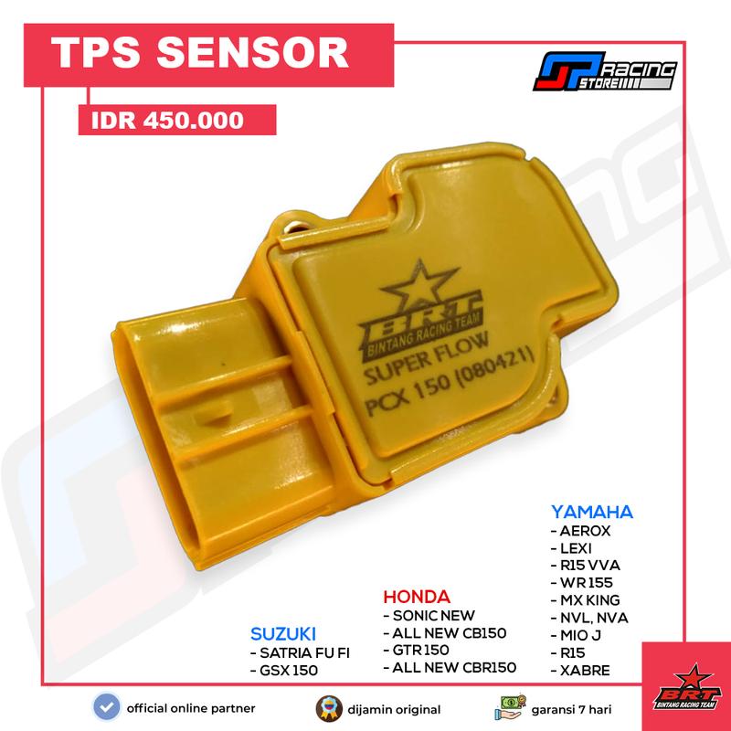 TPS Sensor BRT Super Flow - Yamaha - Honda - Suzuki - Shop | Tokopedia