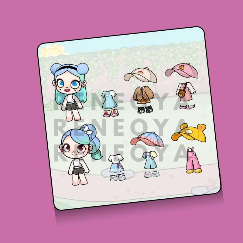 Avatar World Mansion Paper Doll Quiet Book Mainan Anak Bongkar Pasang ...