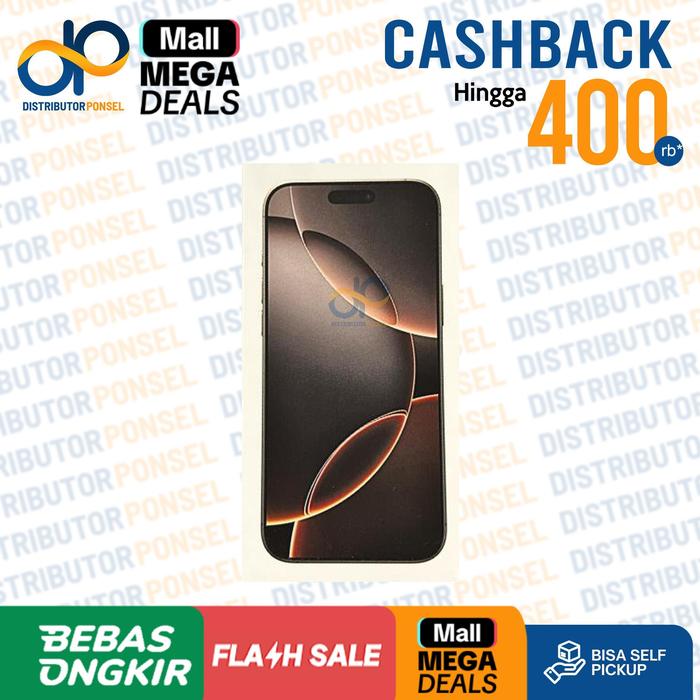 Promo Apple iPhone 16 Pro Max 256GB 512GB 1TB ProMax | 16 Pro Garansi ...