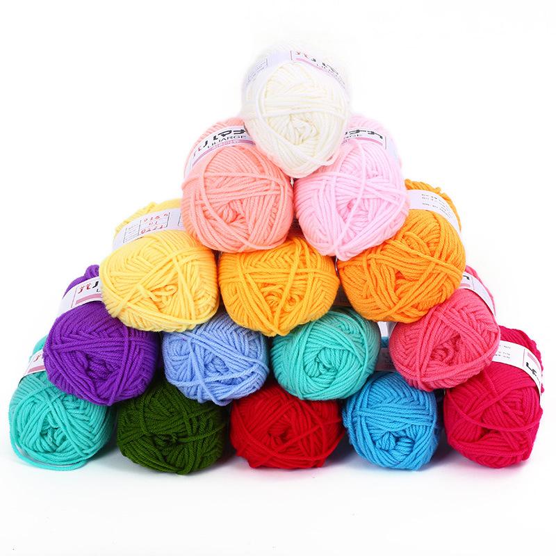 Colorful Wool Ball Woolen Yarn Ball Doll Hair Children Handmade ...