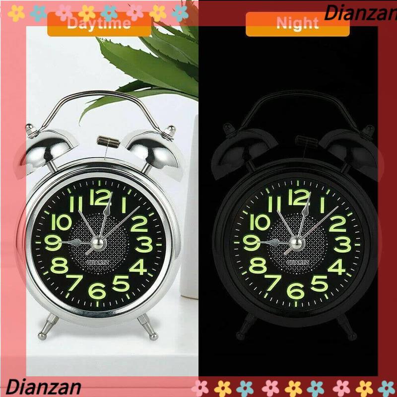 Jam Penggera, Saiz Mini, Dengan Lampu Malam, Jam Nombor Tepi - TikTok ...