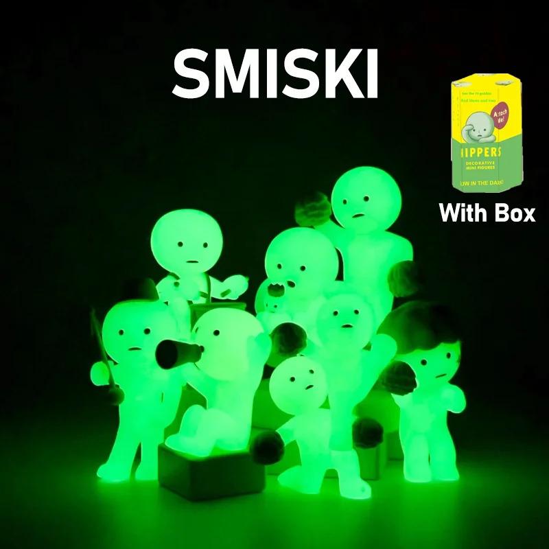 Kotak Buta Anak Patung Mini, Siri Berbilang Smiski Bercahaya - TikTok ...