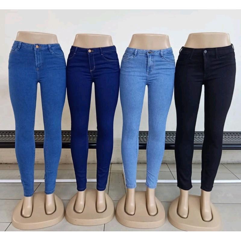 jeans skinny for women Kain denim stretchable size 26 to 40 all ...