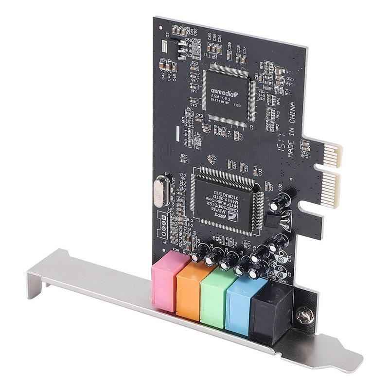 PCIe Sound Card 5.1, PCI Express Surround Card 3D Stereo Audio - TikTok ...
