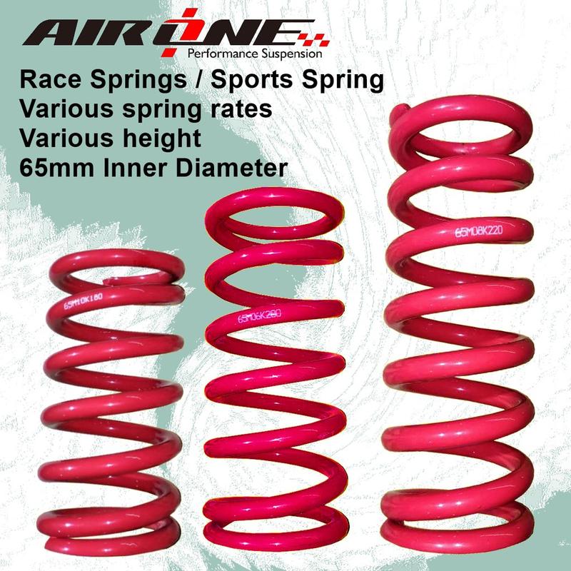 65mm Adjustable coil spring,race spring,coilover spring (Harga - TikTok ...