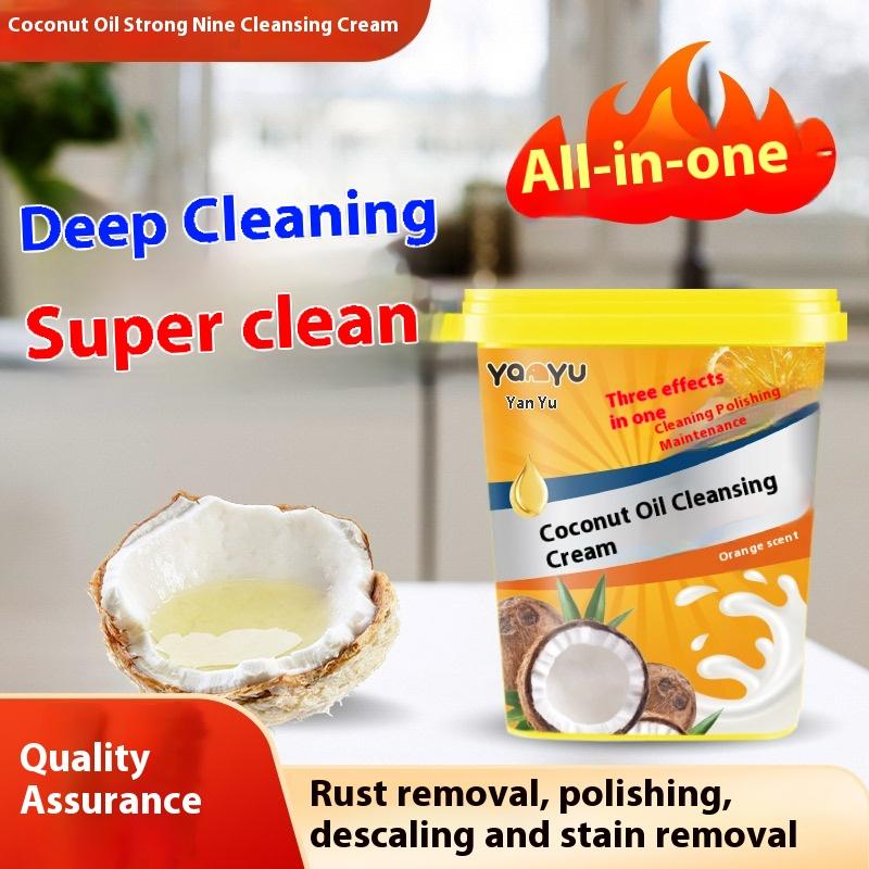 Coconut Oil Power Cleaning Paste for Kitchen Grease Removal Household ...