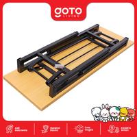 Promo Goto [COD] Aspire Table Meja Makan Kerja Belajar Lipat Portable ...