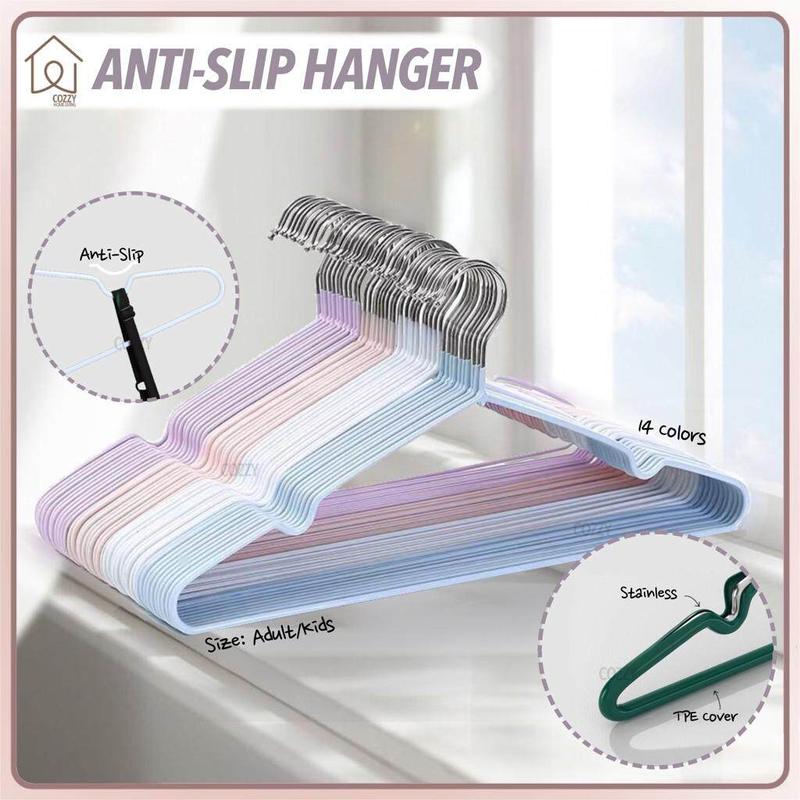 [COZZY]Premium Hanger Anti-Slip Hanger Stainless Steel Hange - TikTok ...