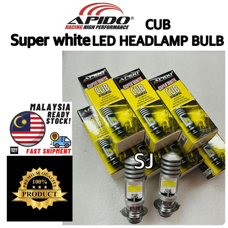 APIDO LED HEAD LAMP BULB CUB T19 APIDO LED BULB MENTOL LAMPU - TikTok ...