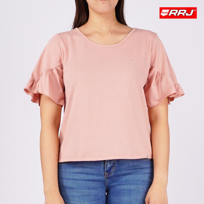 RRJ Ladies Basic Tees Boxy Fitting CVC Jersey Fabric 151562- - TikTok ...
