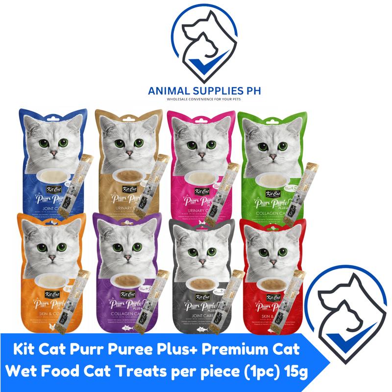 Kit Cat Purr Puree Plus+ Premium Cat Wet Food Cat Treats per - TikTok ...