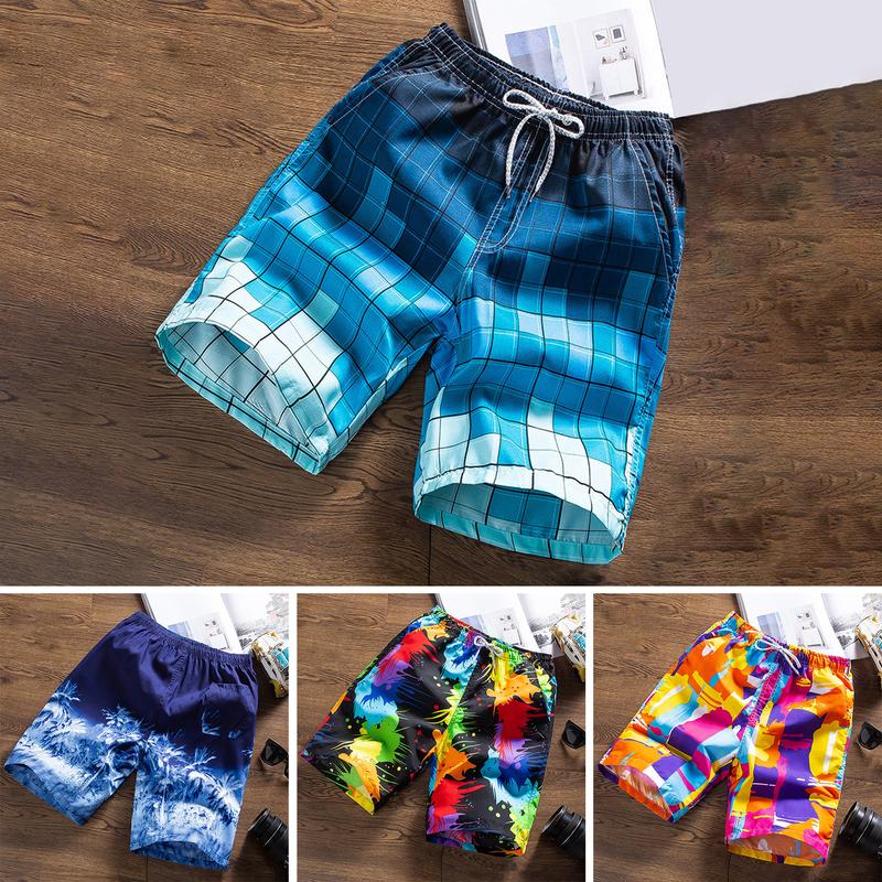 Beconyo-Summer Trunks Elastic Waist Deep Crotch Quick-dry Comfortable ...