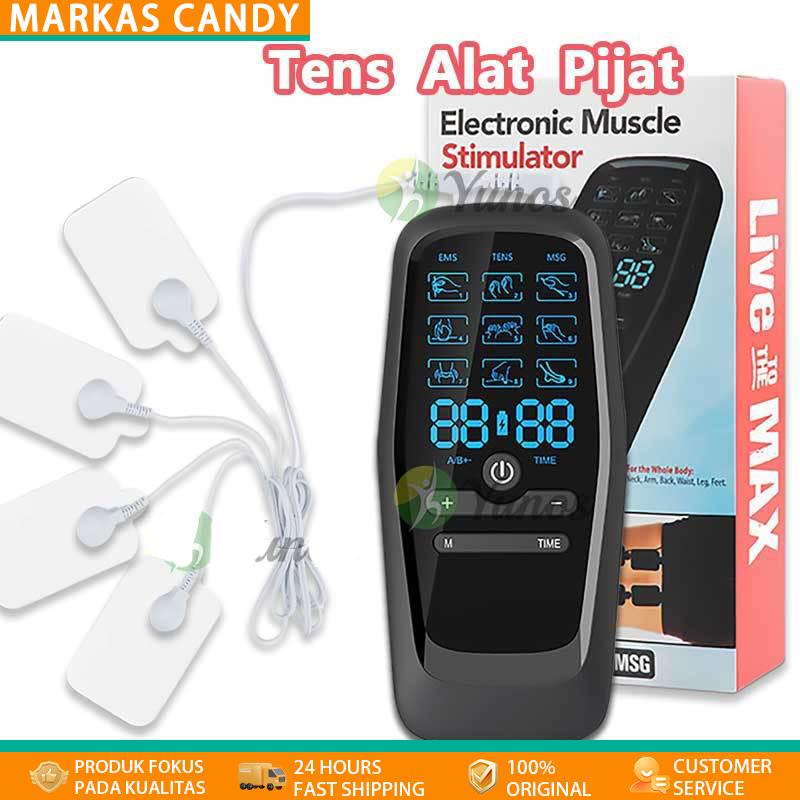 【cod】Pengisian Tens Alat Pijat Elektrik EMS Alat Terapi Stroke ...