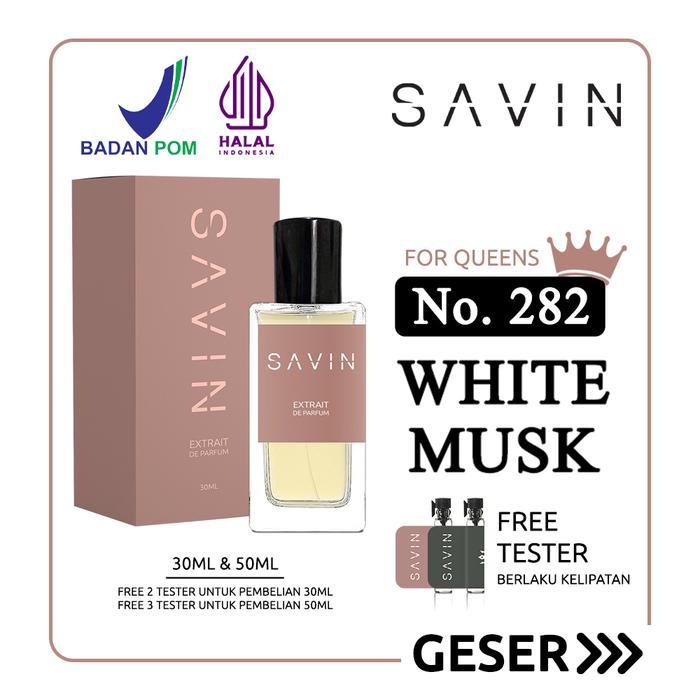 Promo SAVIN PARFUM No. 282 White Musk - Kota Surabaya - Savin Perfume ...
