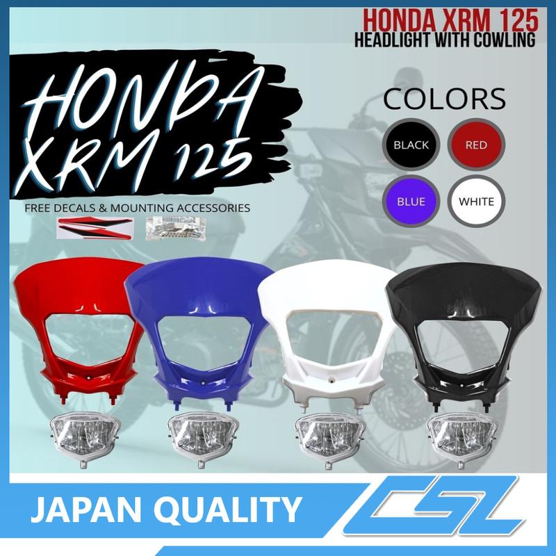 CSL XRM RS 125 RS / 110 Headlight Full face Assy Set XRM/TRINITY ...