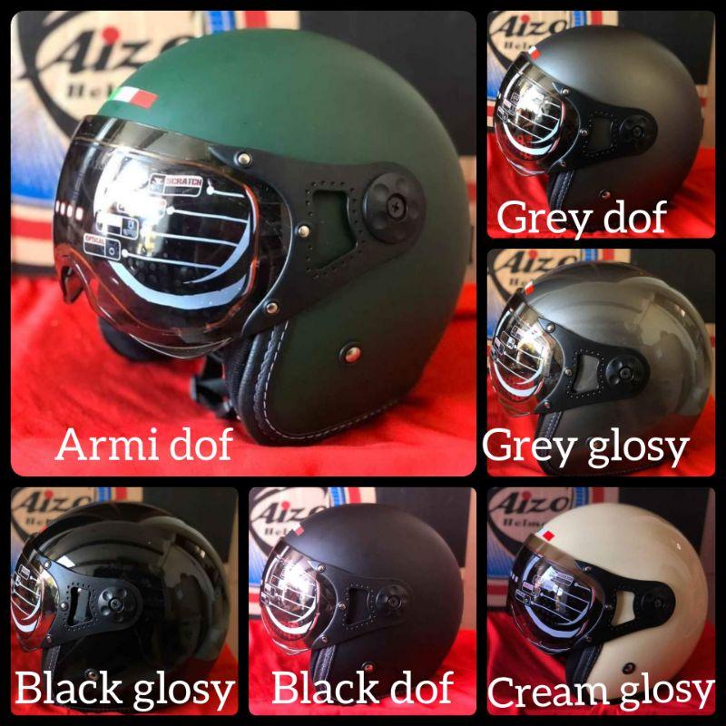 HELM PILOT ORIGINAL MERK AIZO - Shop | Tokopedia