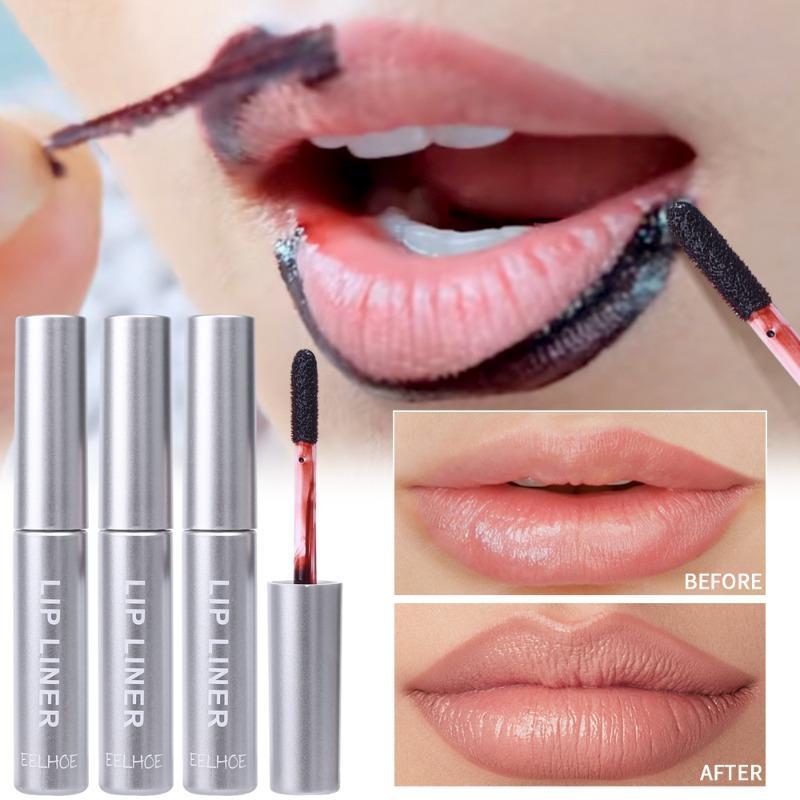 Matte Peel Off Lip Liner Contour Waterproof Long Lasting Lipstick ...