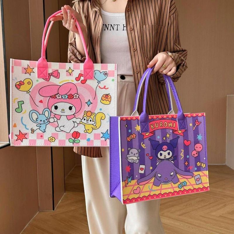 Beg Felt Bercetak Kartun Sanrio Clow M, Beg Tangan Beg Tote, - TikTok ...