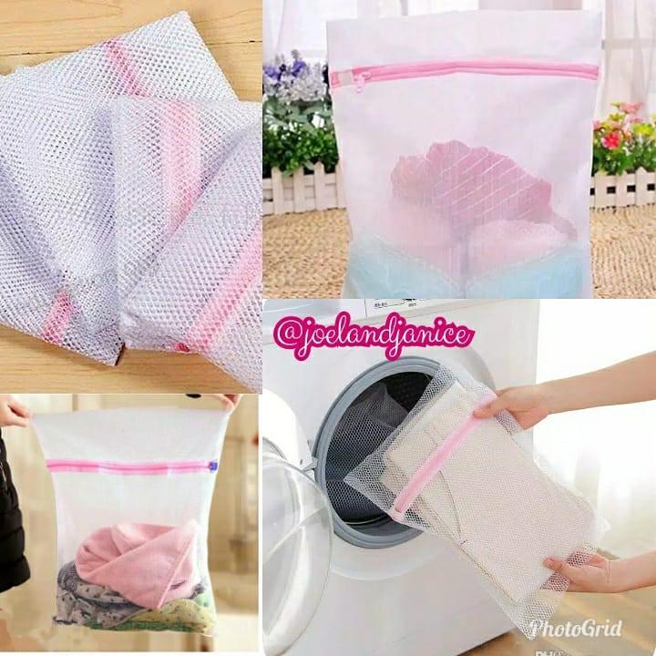 Laundry Bag Jaring Zipper Mesin Cuci - Shop | Tokopedia