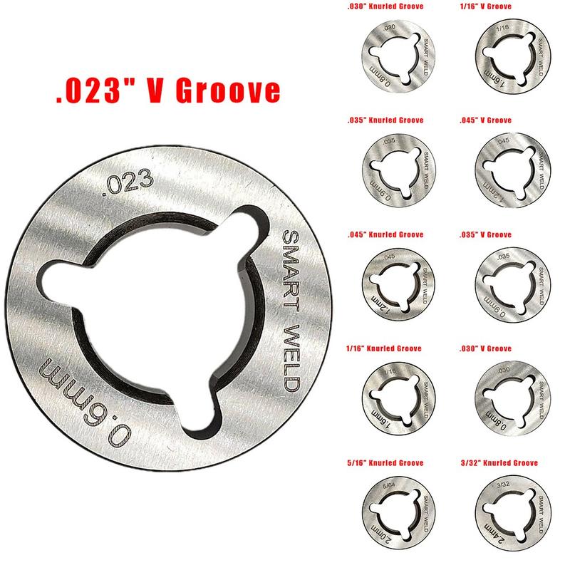 【SHIP NOW】 Drive Rolls Knurled V Groove fit MIG Welder Wire Feeder ...