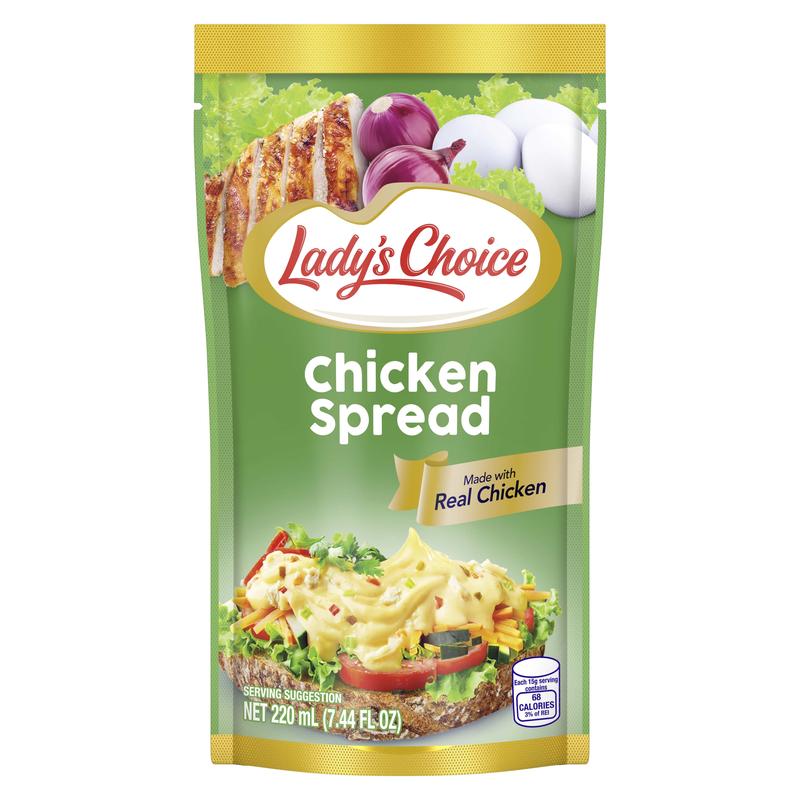 Lady's Choice Chicken Spread Pouch 220ml - TikTok Shop Philippines