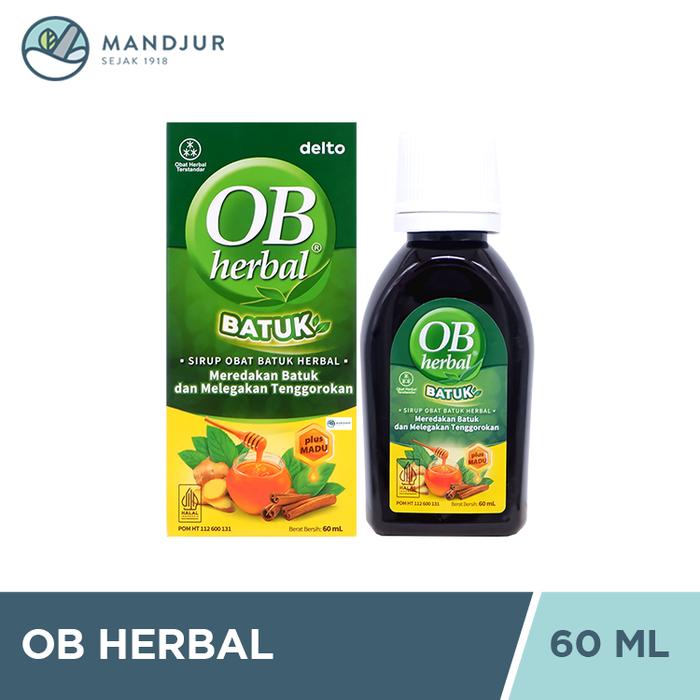 Jual OB Herbal 60 mL - Obat Batuk Herbal - Jakarta Pusat ...