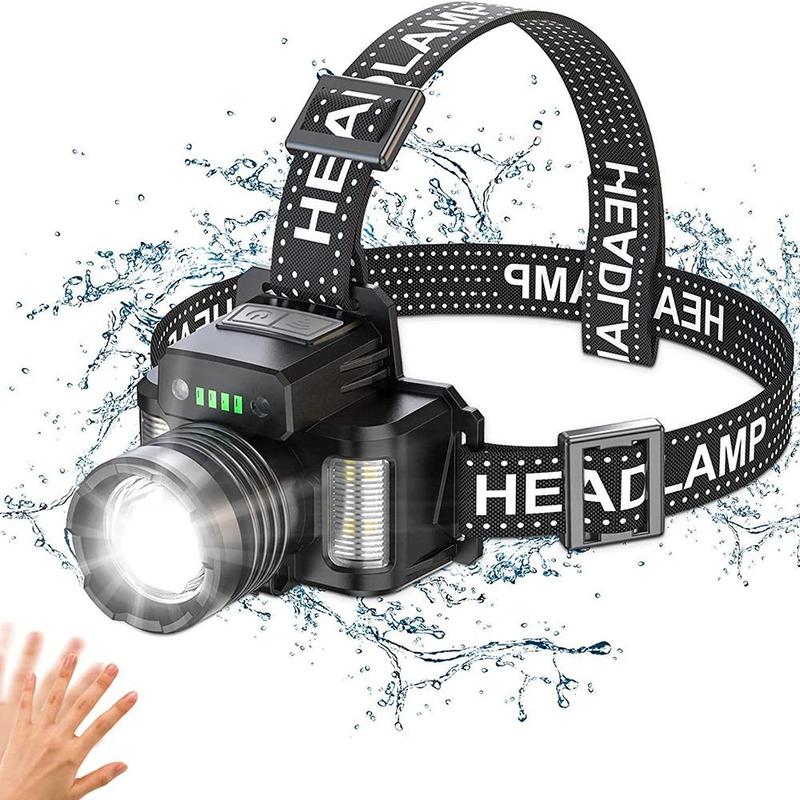 Modern Outdoor Portable LED Flash Light, Modern 2000lm LED Headlight with Output Charge ...