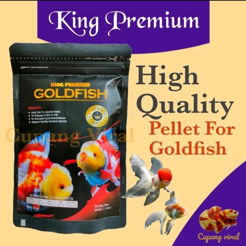 Pelet Goldfish KING PREMIUM Pelet Koki High Quality 100 Gram - Shop ...