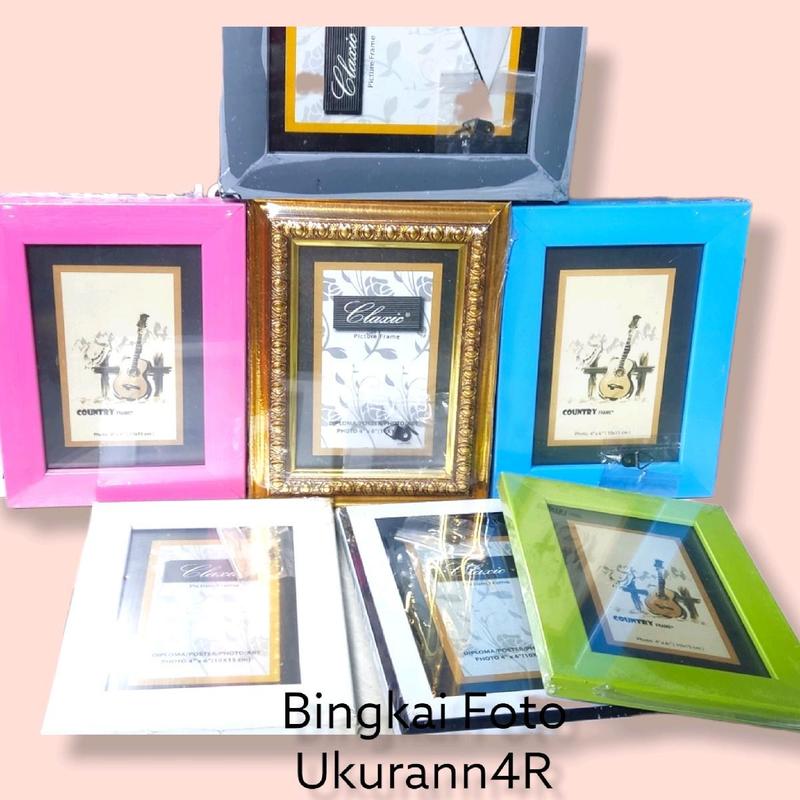 Bingkai Foto Ukuran 4R warna warni - Shop | Tokopedia