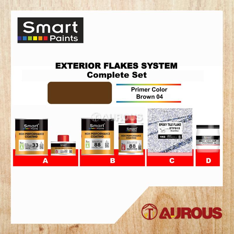 SMART EPOXY HIGH PERFORMANCE COATING EXTERIOR FLAKES COMPLET - TikTok ...