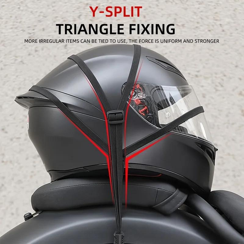 Motorcycle Helmet Luggage Rope Motorcycle Bungee Cord Bandage Luggage ...