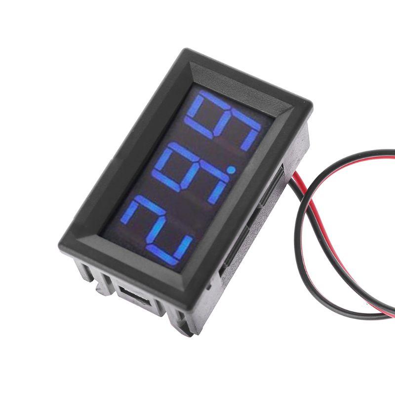 for DC 5-120V 2-Wire Voltmeter 3-Digit LED Display Panel Vol - TikTok ...