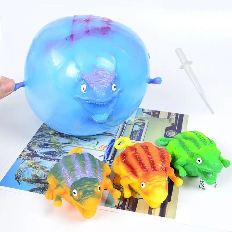 4PCS Dinosaur Inflatable Bobo Ball Funny Blowable Animal Balloon ...
