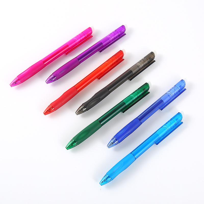 Pen Gel Boleh Padam Putar, 1PC, Merah, Biru, Hitam, Warna Dakwat ...