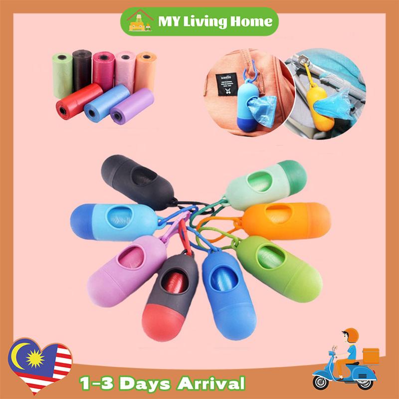 Portable Refill Roll Diaper Trash Rubbish Garbage Bag Plasti - TikTok ...