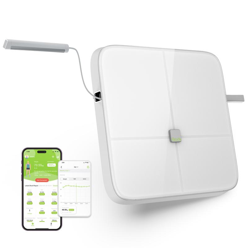 BodyPedia Body Composition Scale with Handles,8 Electrode, Smart Body ...