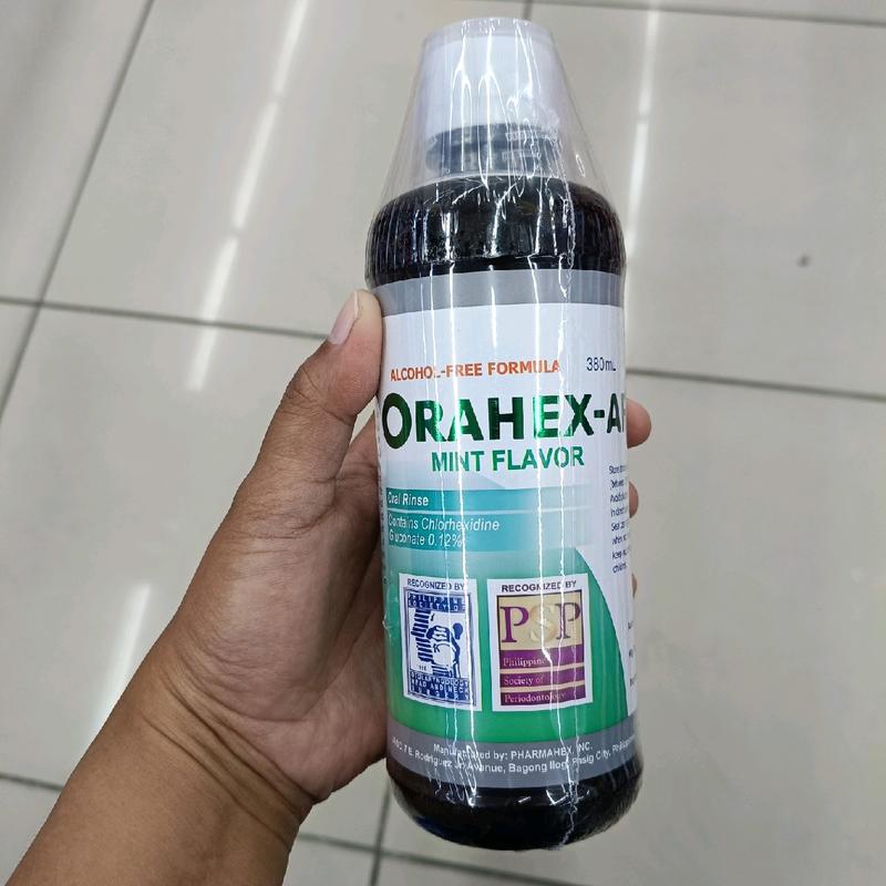 Orahex- Af Mint Flavor Mouth Wash Oral Mouthwash - TikTok Shop Philippines