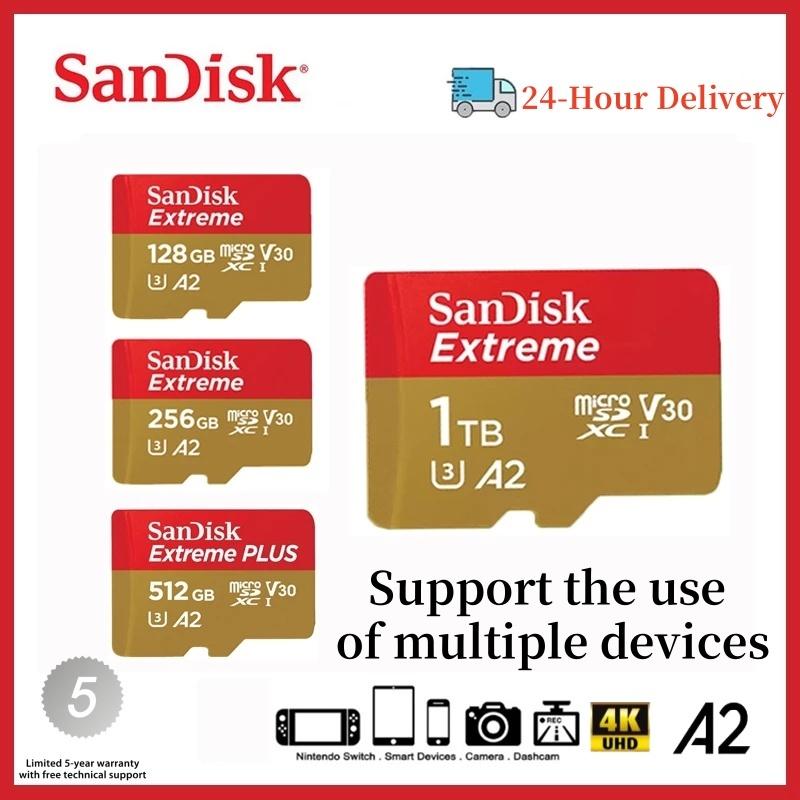 Sandisk Extreme Up To 190MB/S MicroSD Card A2 Class 10 (32GB | 64GB ...
