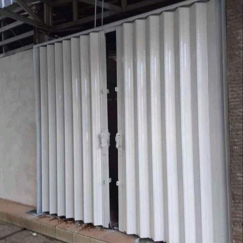 follding gate rolling door folding rolling door warung - Shop | Tokopedia
