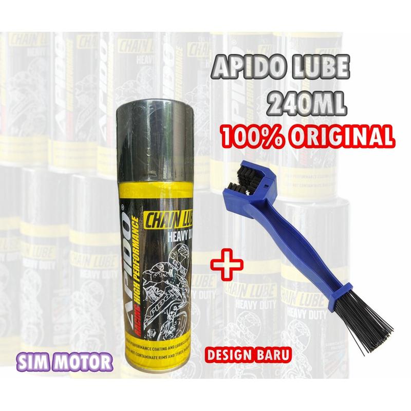 Apido Chain Lube Spray Minyak Rantai Biasa O-ring X-ring Motor - TikTok ...