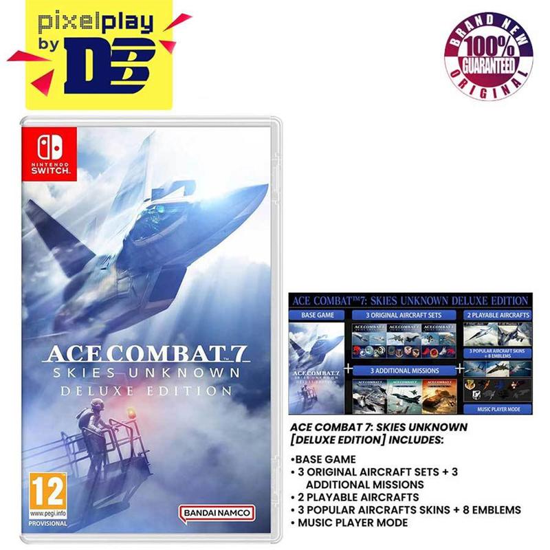 Nintendo Switch Ace Combat 7 Skies Unknown Deluxe Edition (Asian ...