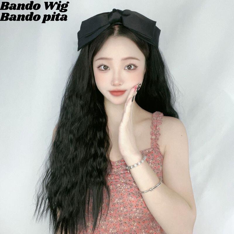 Bando Wig Cantik Simple / Bando Wanita Korean Version Model - Shop ...